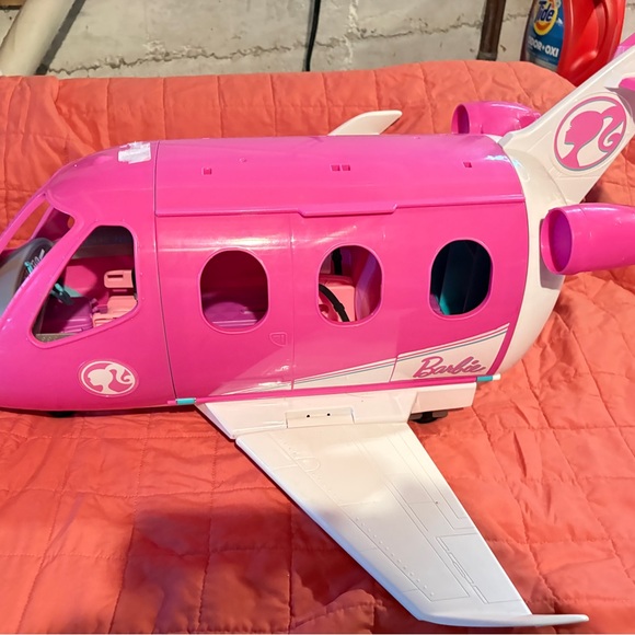 Mattel | Toys | Barbie Large Airplane Top Lifts To Show Cabin 3 ...